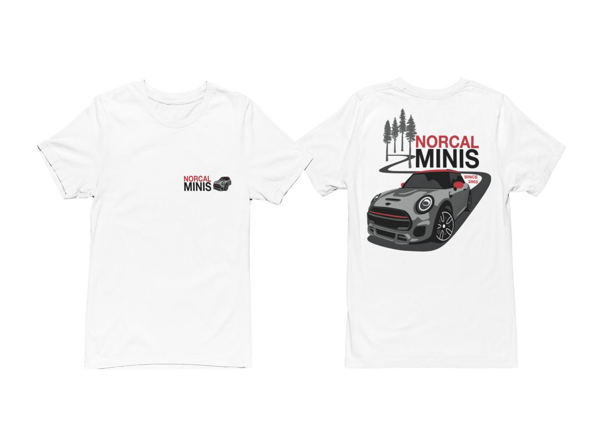 NorCal Minis Official T-Shirt - Stylish Car Club Wear